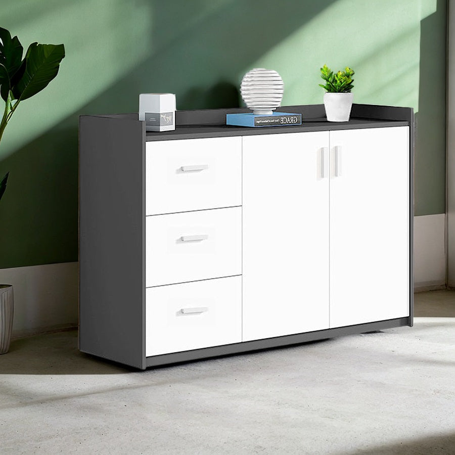 Office Pantry Cabinet PrestigeVue - OPV1: 3-Door B - Mr Nanyang