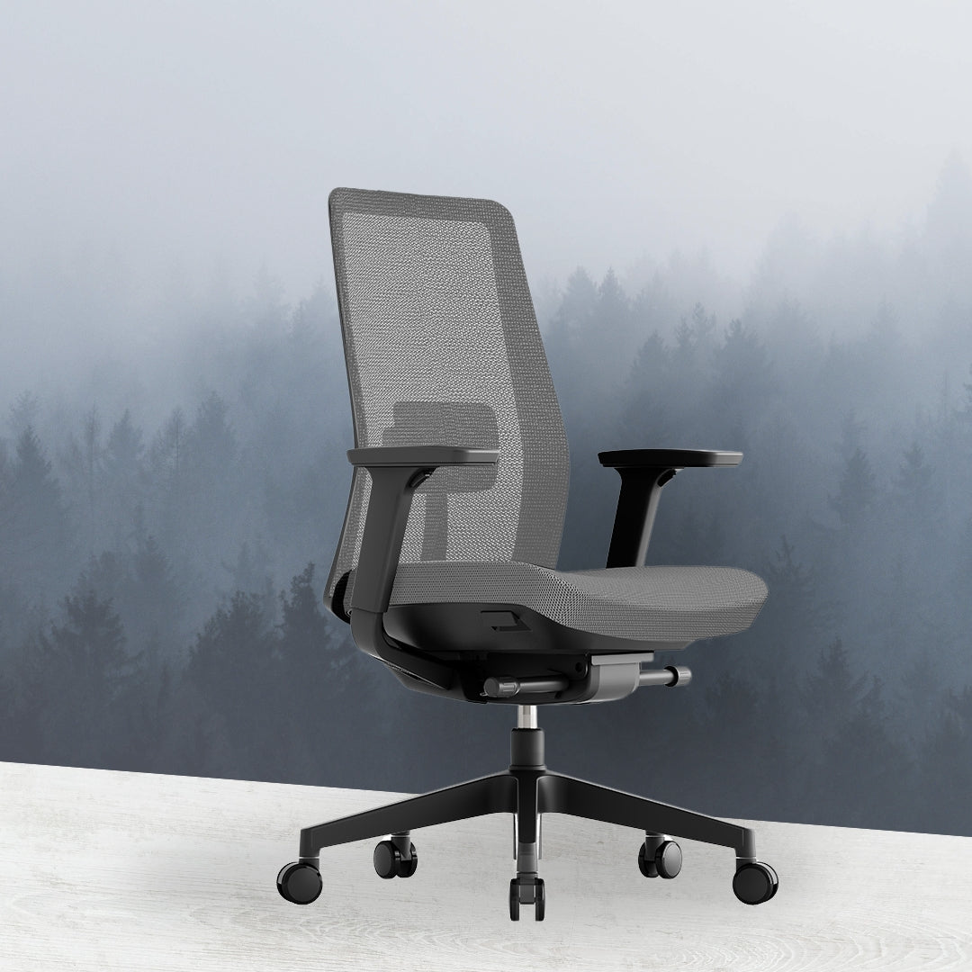 OptiSeat Pro Ergonomic Office Chair - KRD10 A02:Black Frame without ...