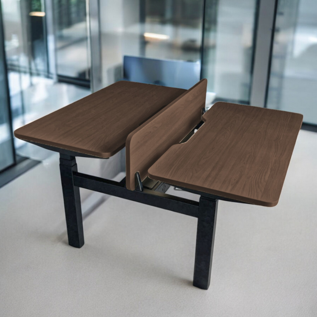 DuoFlex 2-Person Office Adjustable Table - Mr Nanyang