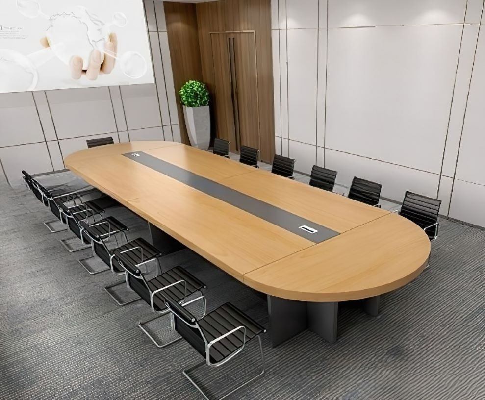 Roundrect Conference Table or Meeting Table - OV2 - 08 4500x1500 16 ...