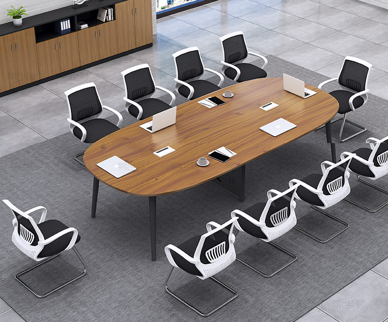 Oval Conference Table |Meeting Table - OV-02 2000x1000 - 6 people - Mr ...